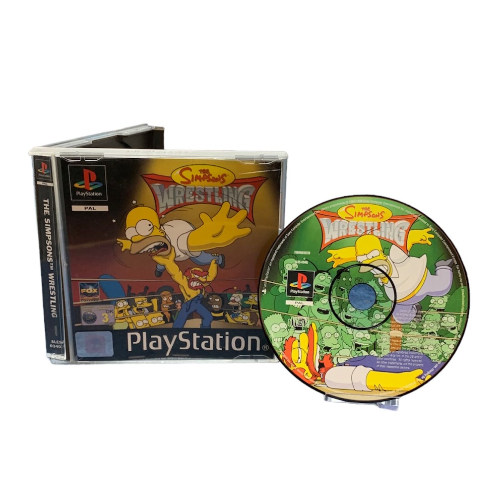 Pre-owned The Simpsons Wrestling (PS1) - Own4Less